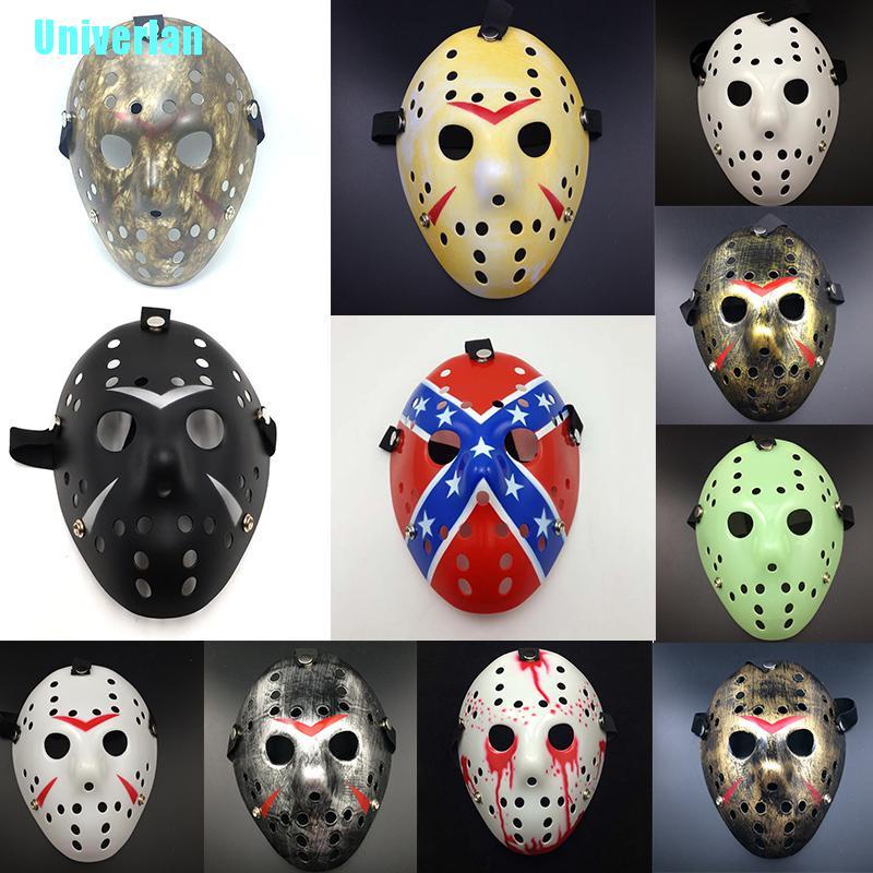 [Univerlan] Jason Voorhees Friday The 13Th Horror Movie Hockey Mask ...