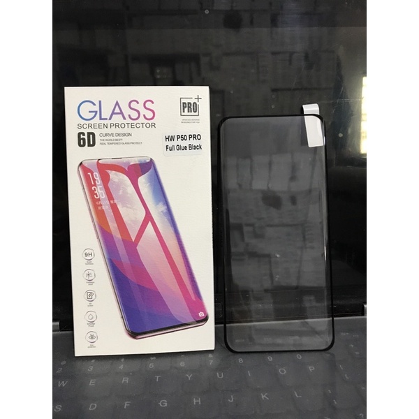 Huawei P50 Pro,P40 Pro,P30 Pro,Mate 40 Pro ,Mate 50 Pro,Full Glue Tempered Glass Curve | Shopee ...