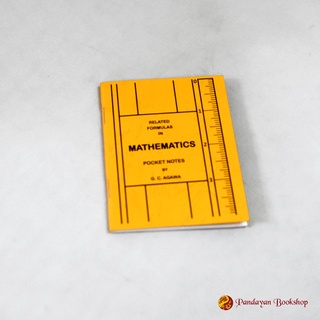 Related Formulas In Mathematics Pocket Notes Ni G.C. Agawa | Shopee ...