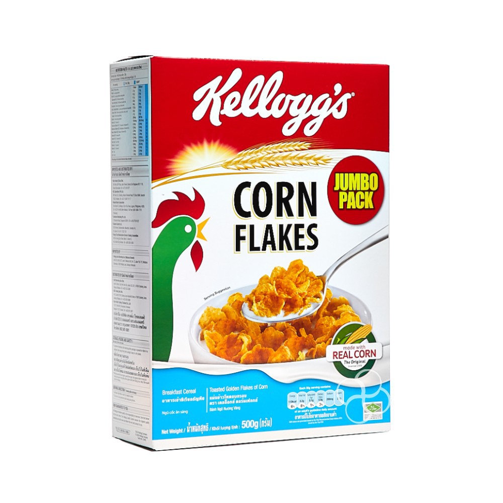 Kelloggs Corn Flakes Jumbo Pack 500g | Shopee Philippines