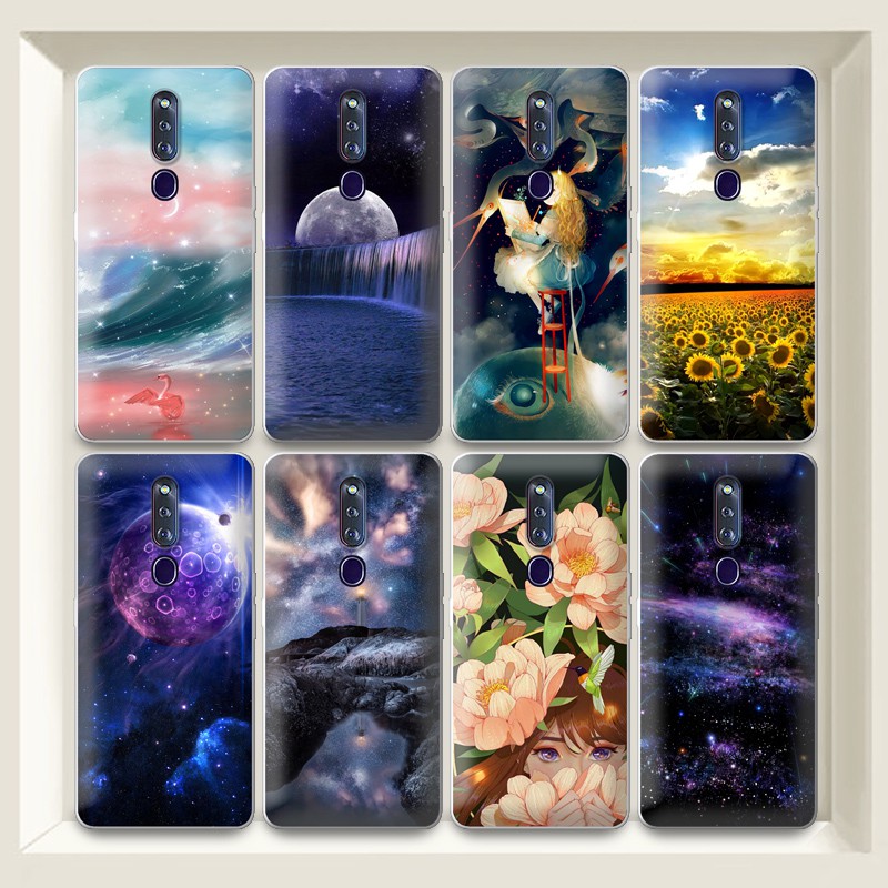 Colorful For Oppo F11 Pro Case Soft TPU Silicone Oppo F11 Pro Casing ...