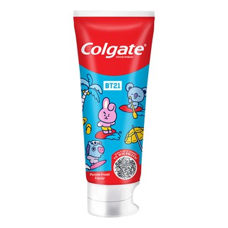 Colgate BT21 Toothpaste Purple Fresh 88g | Shopee Philippines