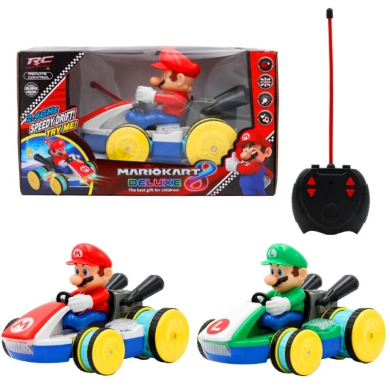 REMOTE CONTROL SUPER MARIO BROTHERS KART(BIG VERSIO ) | Shopee Philippines