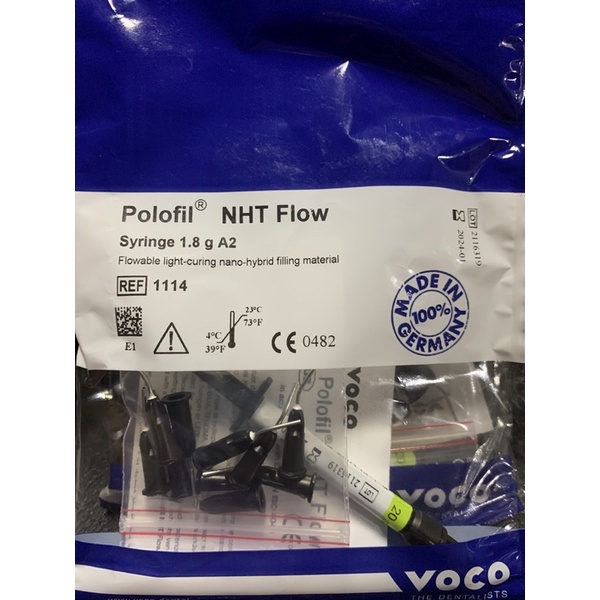 VOCO Polofil NHT Flow 1.8g Syringe (Flowable Composite) | Shopee ...
