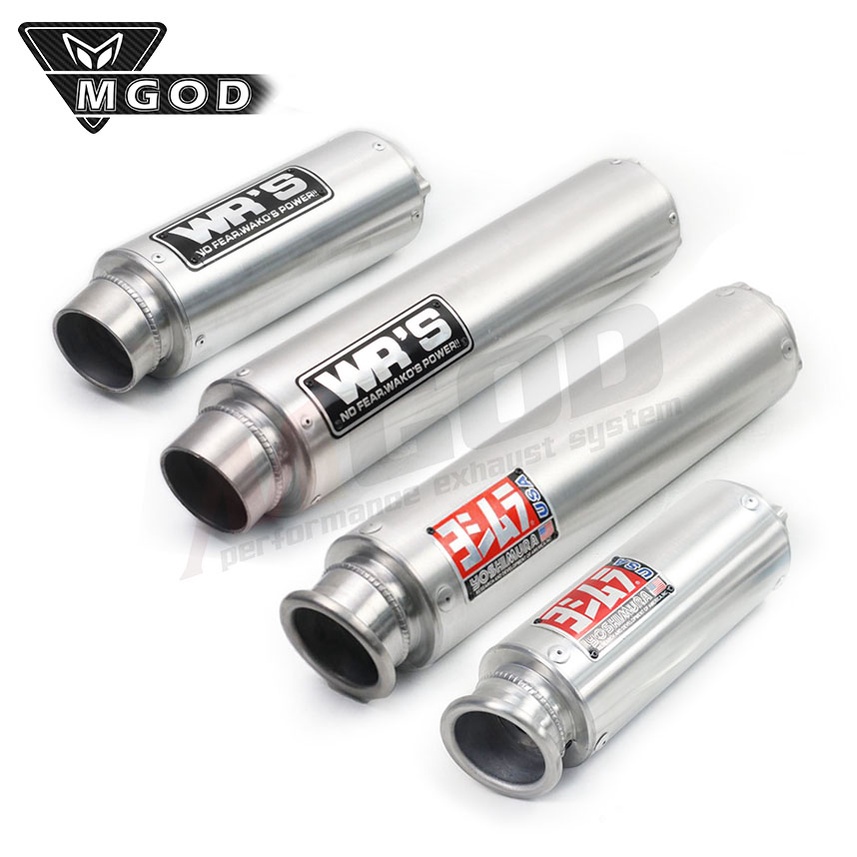 Universal Motorcycle Exhaust Muffler Racing Pipe Escape Moto Sticker ...