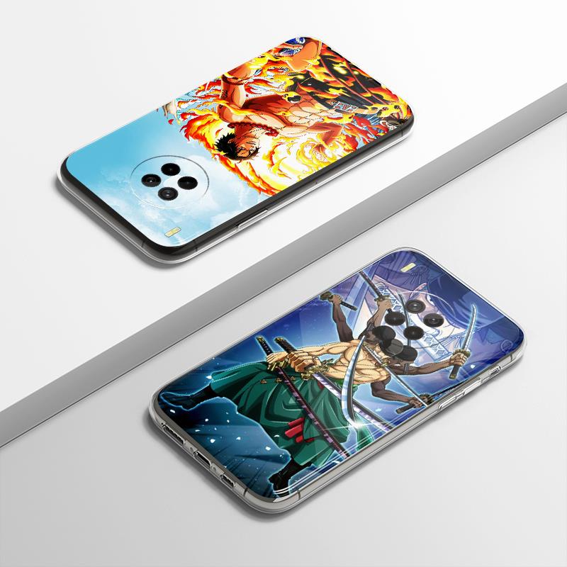 One Piece HUAWEI Y9a Phone Case Casing TPU Transparent silicone soft 52 ...