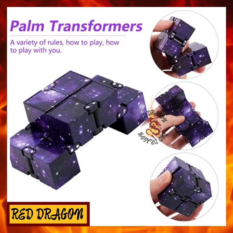Multi-Shapes Infinity Fidget Cube Stress Relief Fidget Rubik's Cube ...