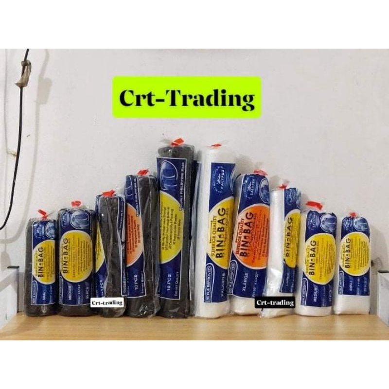 CALYPSO BIN-BAG ROLLED Trash Bag/Garbage Bag with tie....(SAVER BAGS ...