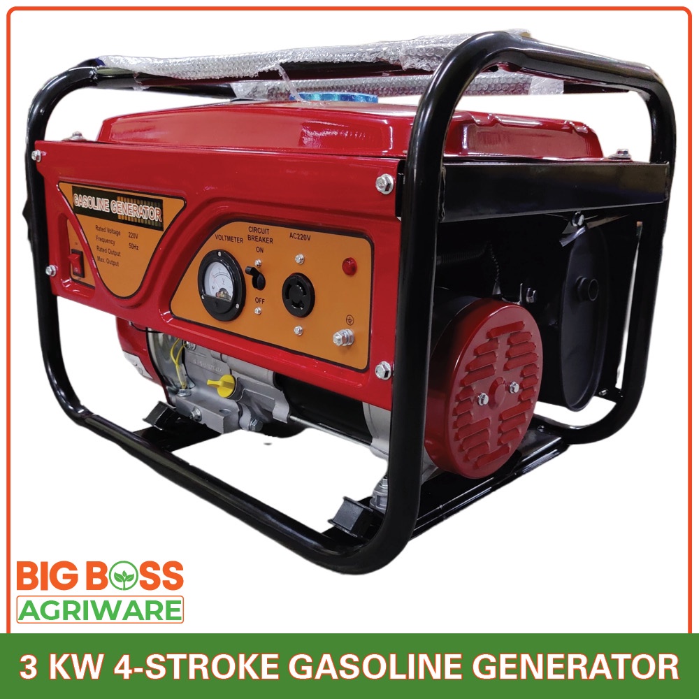 BBA 2kVA / 2.5kVA / 3kVA 4-Stroke Gasoline Generator (Copper Wire ...