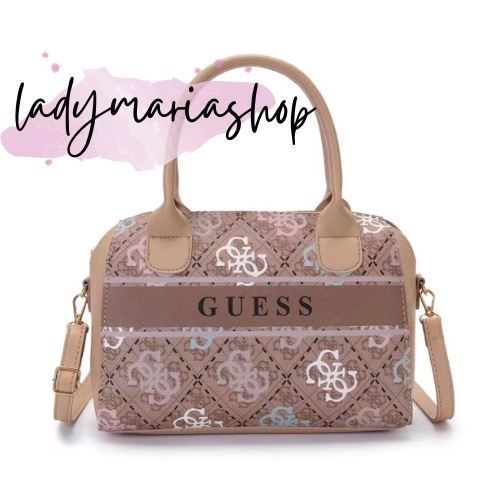 Lady M WN91112 Duffel Bag Leather GU3SS? New Sling bag & Hand bag ...