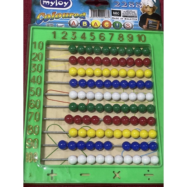 COUNTING FRAME (Multi Color) | Shopee Philippines