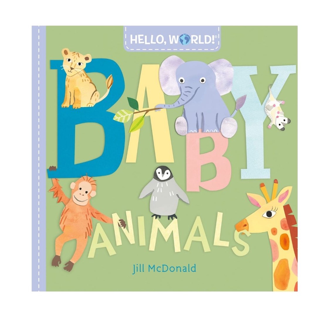 Hello, World! Baby Animals (Board Book) | Shopee Philippines