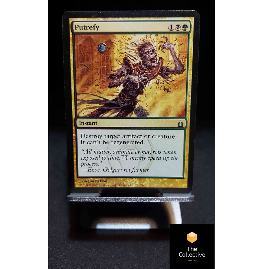 Magic the Gathering - MTG Card Game - Putrefy - Various - [ID: MCB1 ...