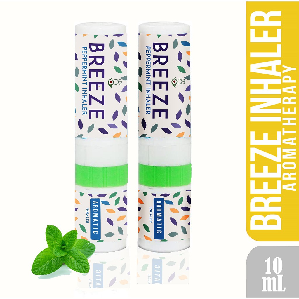 BBPH Eco Breeze Aromatherapy Nasal Inhaler 2-in-1 Peppermint | Shopee ...