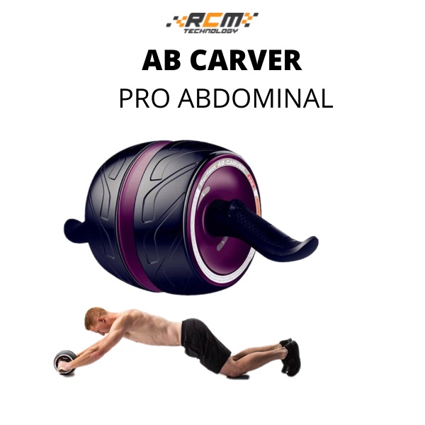 RCM 2021 AB CARVER PRO ABDOMINAL CORE EXERSISE ROLLER WHEEL WORKOUT ...