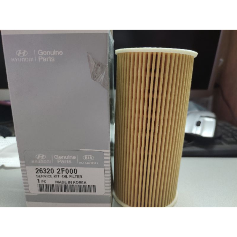 Original Hyundai oil filter for Hyundai santafe2010-2018 | Shopee ...