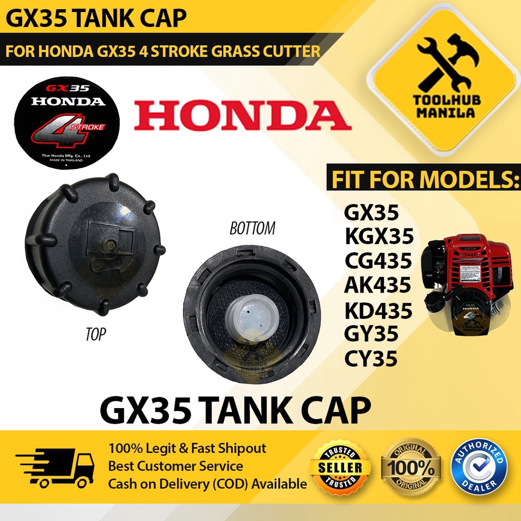GX35 Fuel Tank Cap for Honda 4 stroke Grass Cutter Automobile Interior Accessories | Shopee ...