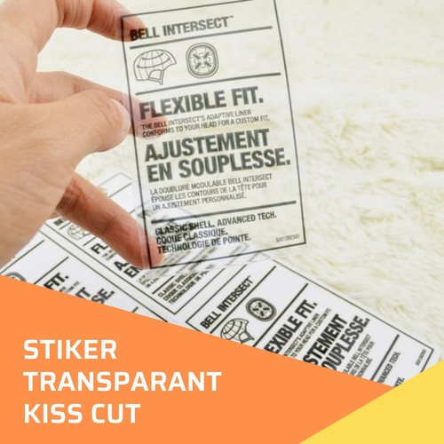 Print TRANSPARANT LABEL Stickers / Transparent Food Labels / Products ...