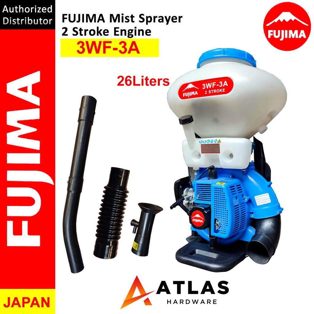 FUJIMA Mist Blower Sprayer Duster 2stroke 26liters gasoline | Shopee Philippines