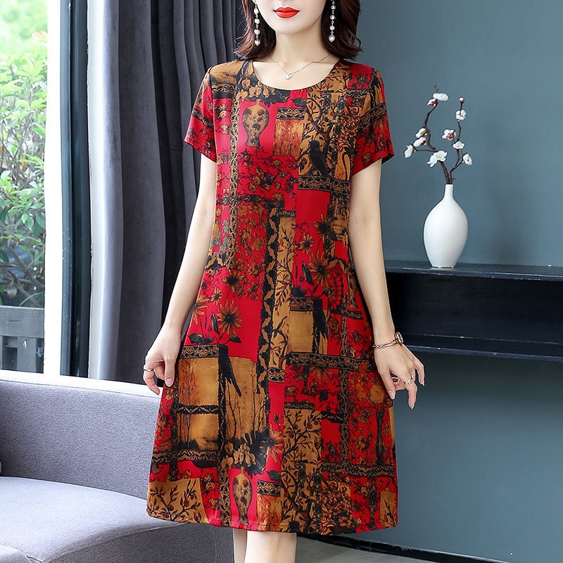 COD M-4XL New Dresses Batik Walking Daster Duster Pambahay Plus Size ...