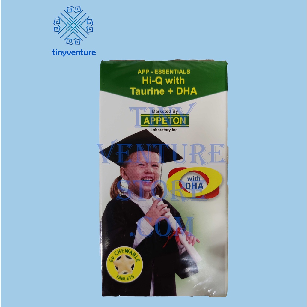 Appeton Hi Q Multivitamins Taurine with DHA 60 Tablets (On Hand ...