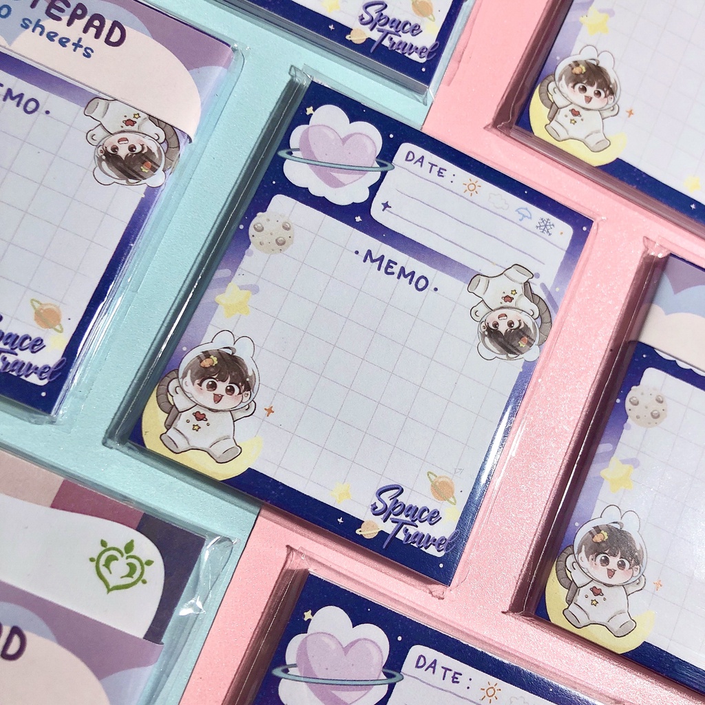 Taekook SPACE Notepad (Torn) | Shopee Philippines