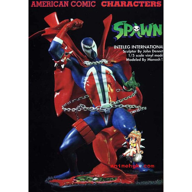 Spawn w/base comic ver. With base 1/5 Vinyl model kit Figure | Shopee ...