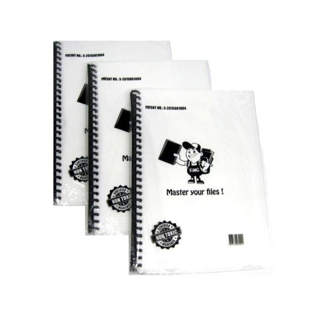 3pcs Refillable Clearbook Size FC / Long 20 pockets each | Shopee ...