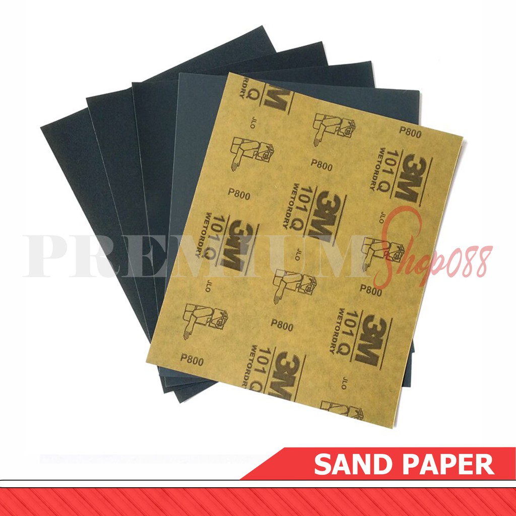 ORIG 3M Sandpaper 100 120 180 240 280 320 400 600 800 1000 Grit Sand ...
