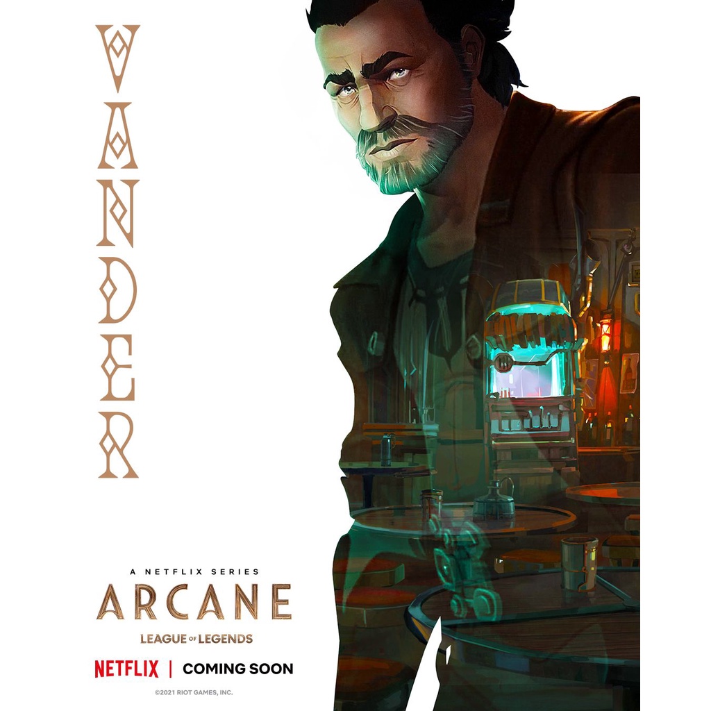 Arcane - League of Legends Character Edition : Official Gaming Poster ...