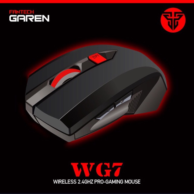 Original FANTECH Wireless 2.4GHZ Pro Gaming Mouse | Shopee Philippines