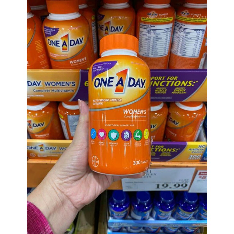 One A Day Women's Complete Multivitamins (300 tablets) | Shopee Philippines One A Day Women's Complete Multivitamins (300 tablets) | Shopee Philippines