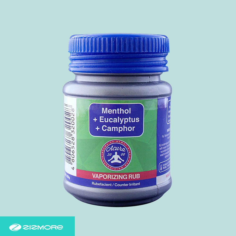 Zizmore Acura AcurubVaporizing Rub Ointment Rubefacient Counter ...