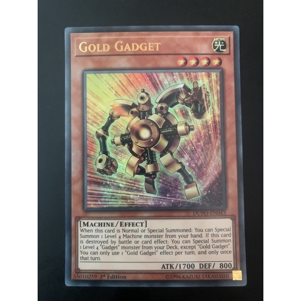 YuGiOh - Gold Gadget (TCG) | Shopee Philippines