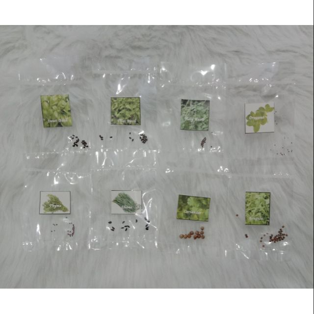 Herbs Seeds ~ Mini Pack Seeds | Shopee Philippines