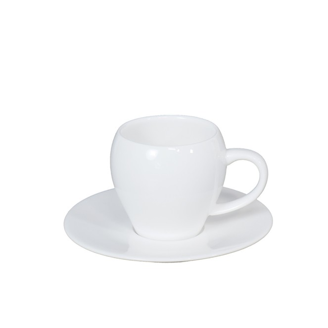 Porcelain Apple Shape Cup & Saucer 200ml | Shopee Philippines