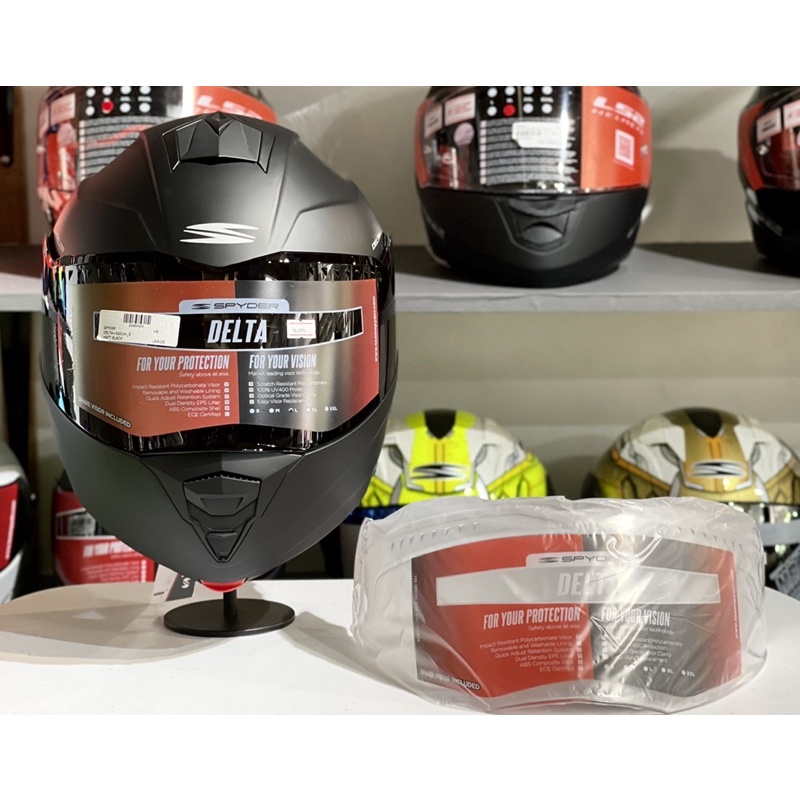 SPYDER DELTA - Modular Helmet with Dual Visor | Shopee Philippines