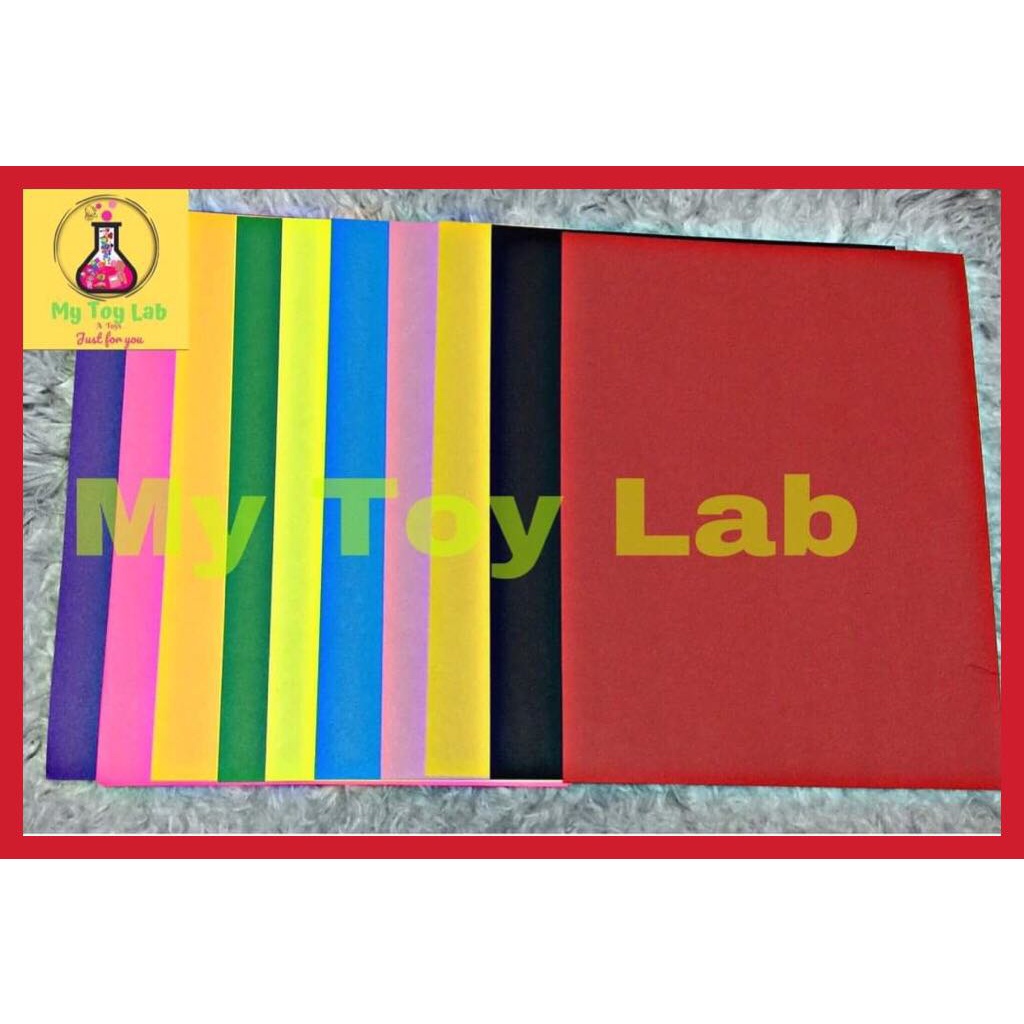 10pcs Premium Colored Paper/ Letter Size 8 1/2" x 11"/80gsm/Paper ...