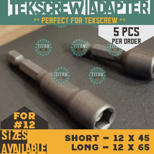 5 pcs - Tekscrew Adapter / Tek Screw Holder | Shopee Philippines