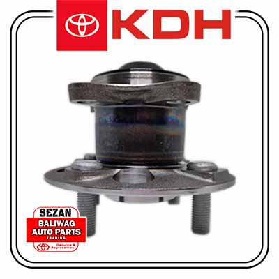 HUB SUB REAR AXLE HUB AND BEARING WITHOUT ABS TOYOTA VIOS 2007-2014 ...