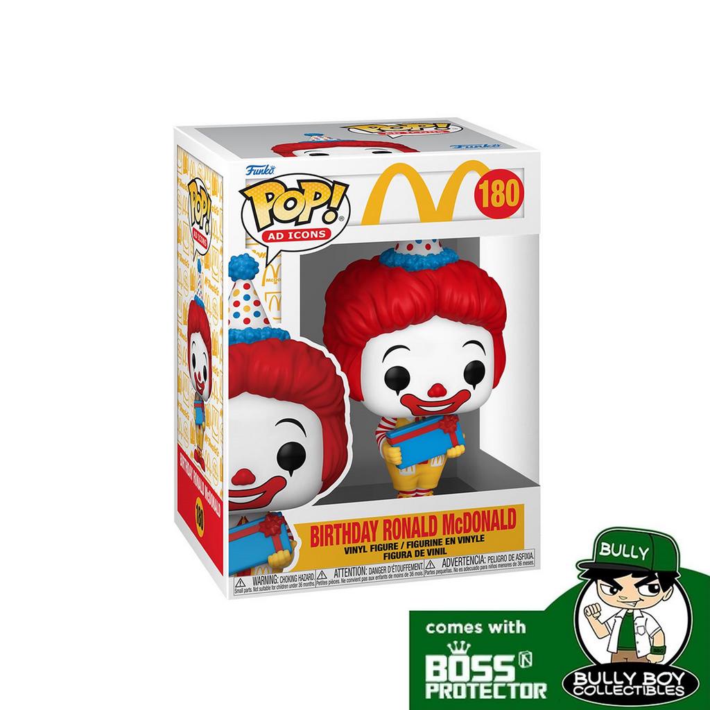 Funko POP! Ad Icons: McDonalds - Birthday Ronald 180 With Boss ...