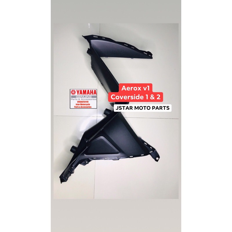 COVERSIDE 1 & 2 / Side cover inner FOR AEROX V1 / 100% Yamaha Genuine ...