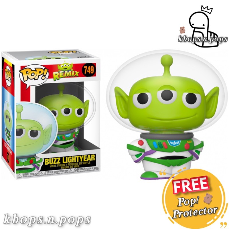 Funko POP! Pixar Alien Remix: Buzz Vinyl Figure | Shopee Philippines