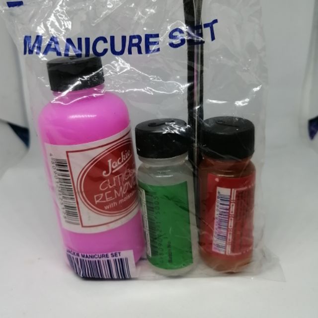 MANICURE Pedicure Cleaning Nail SET FOR NAILS Cuticle CARE | Shopee ...