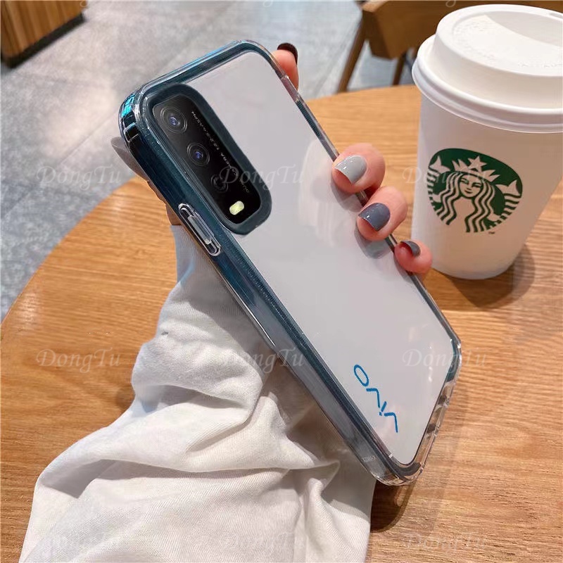 3 in 1 Transparent Casing HP Phone Case Vivo Y17 Y3 Y15 Y12 Y11 Y12I ...