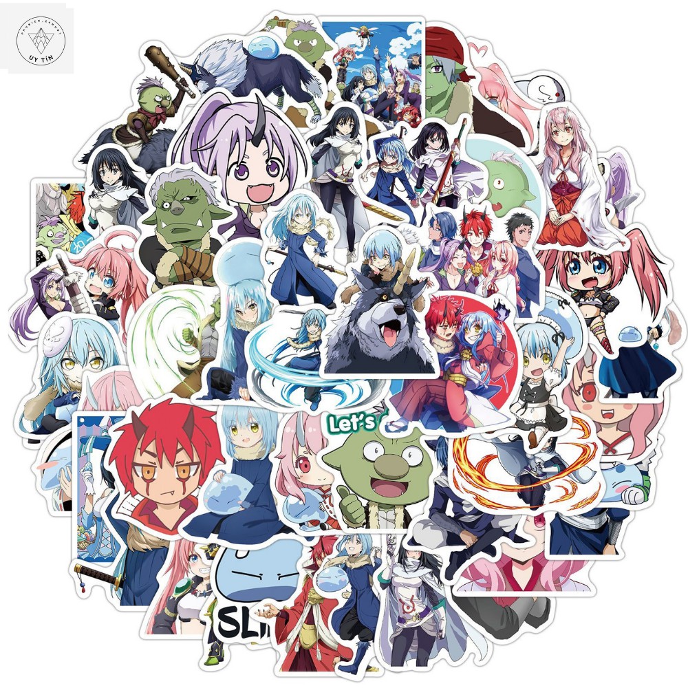 Sticker anime combo 50 premium cartoon stickers | Shopee Philippines