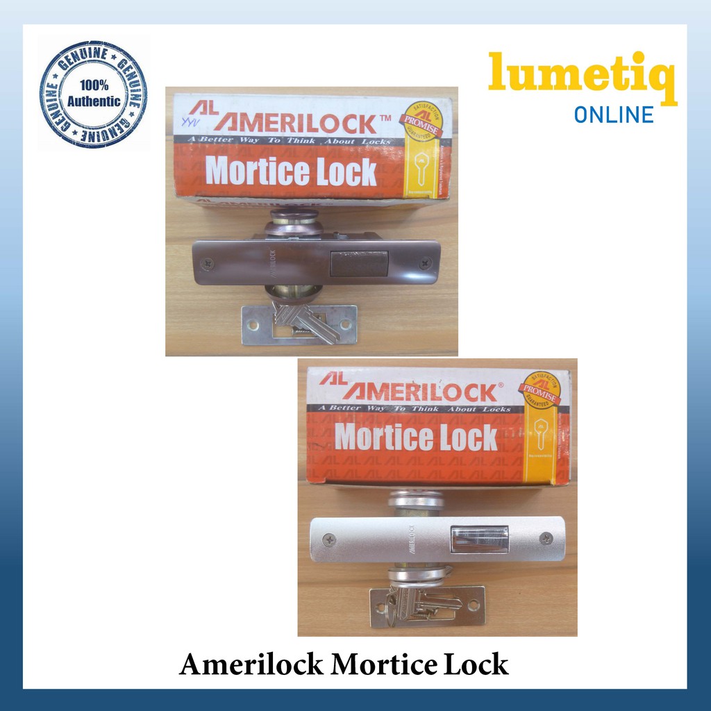 HIGH QUALITY AMERILOCK Mortice Lock for Sliding Doors | Shopee Philippines
