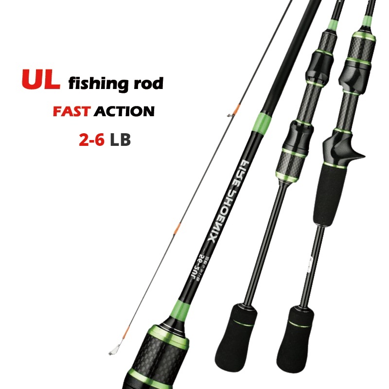 Proberos Shilihui 1.5m 1.68m 1.8m Fishing Rod Ultralight Casting ...