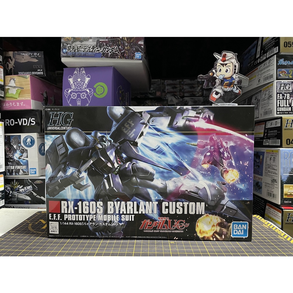 HGUC - Box No. 147 - 1/144 Scale - RX-160S Byarlant Custom PLAMO ...