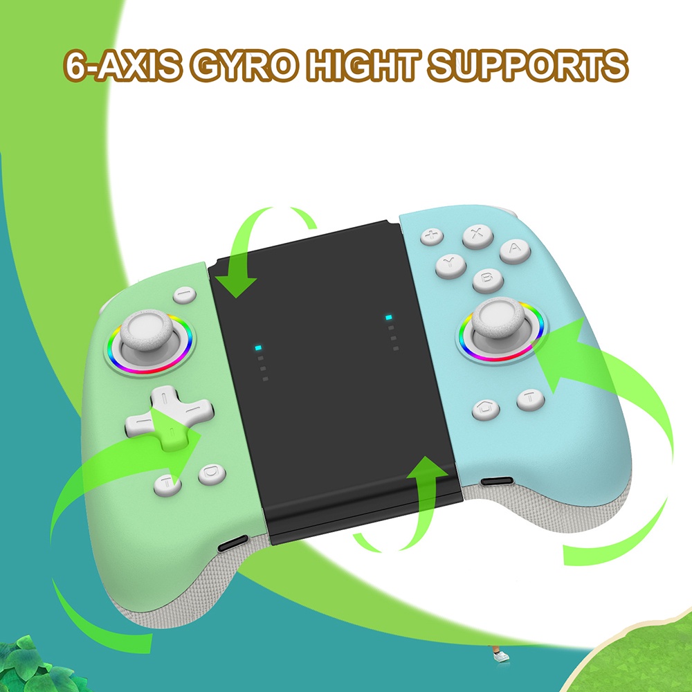 Wireless Joypad Controller For Joy con Nintendo Switch(L/R) for Switch Lite/OLED Joysticks With ...